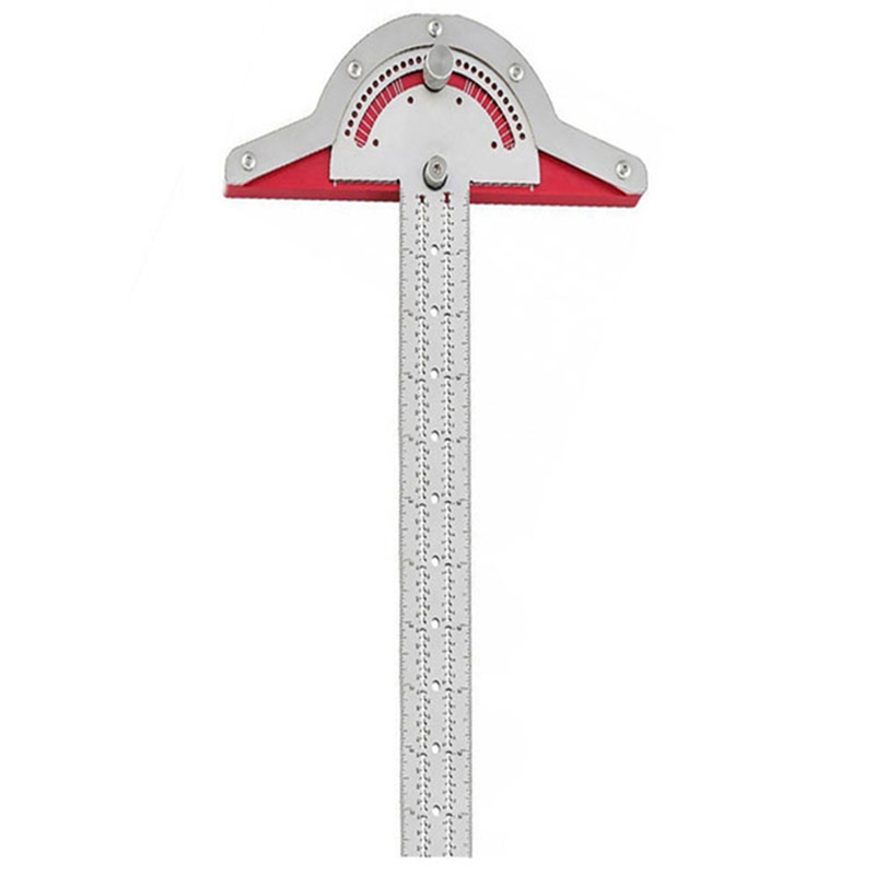 20-Inch Houtbewerking Edge Liniaal Gradenboog Hoek... – Vicedeal