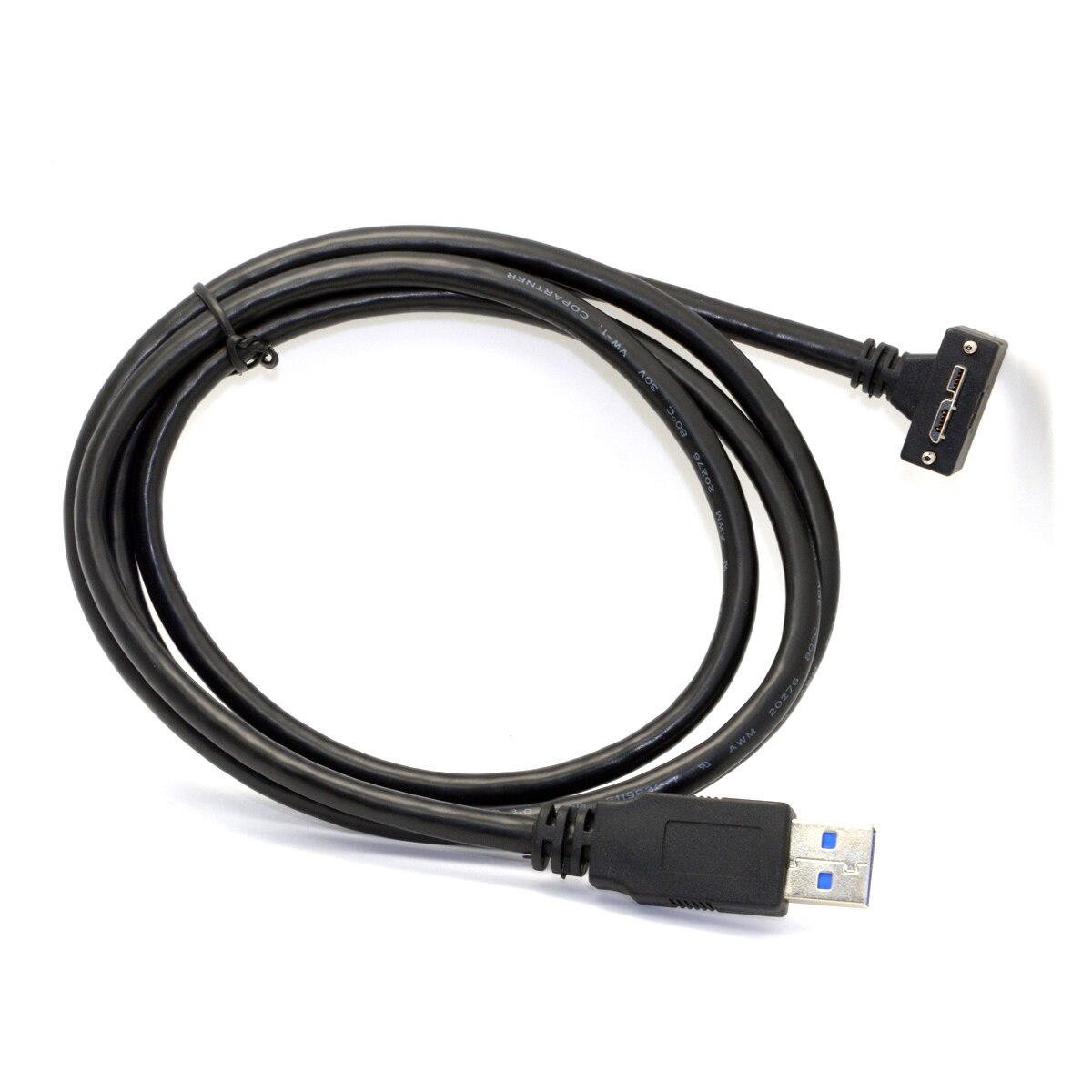 Xiwai 3m 90 Degree Right Angled Micro USB Screw Mo... – Grandado