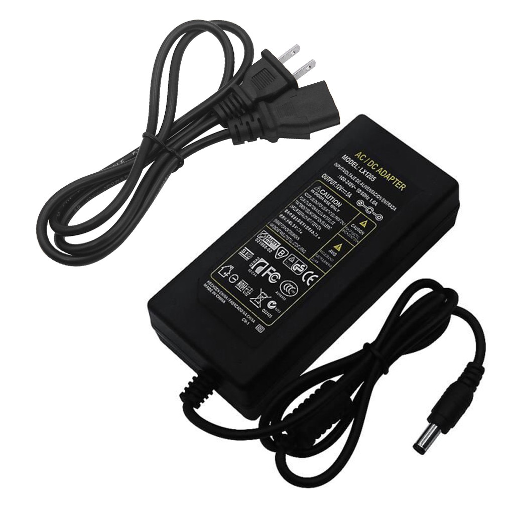 LX1205 12V 5A 12V5A 60W Led Strip Power Adapter Ac... – Vicedeal