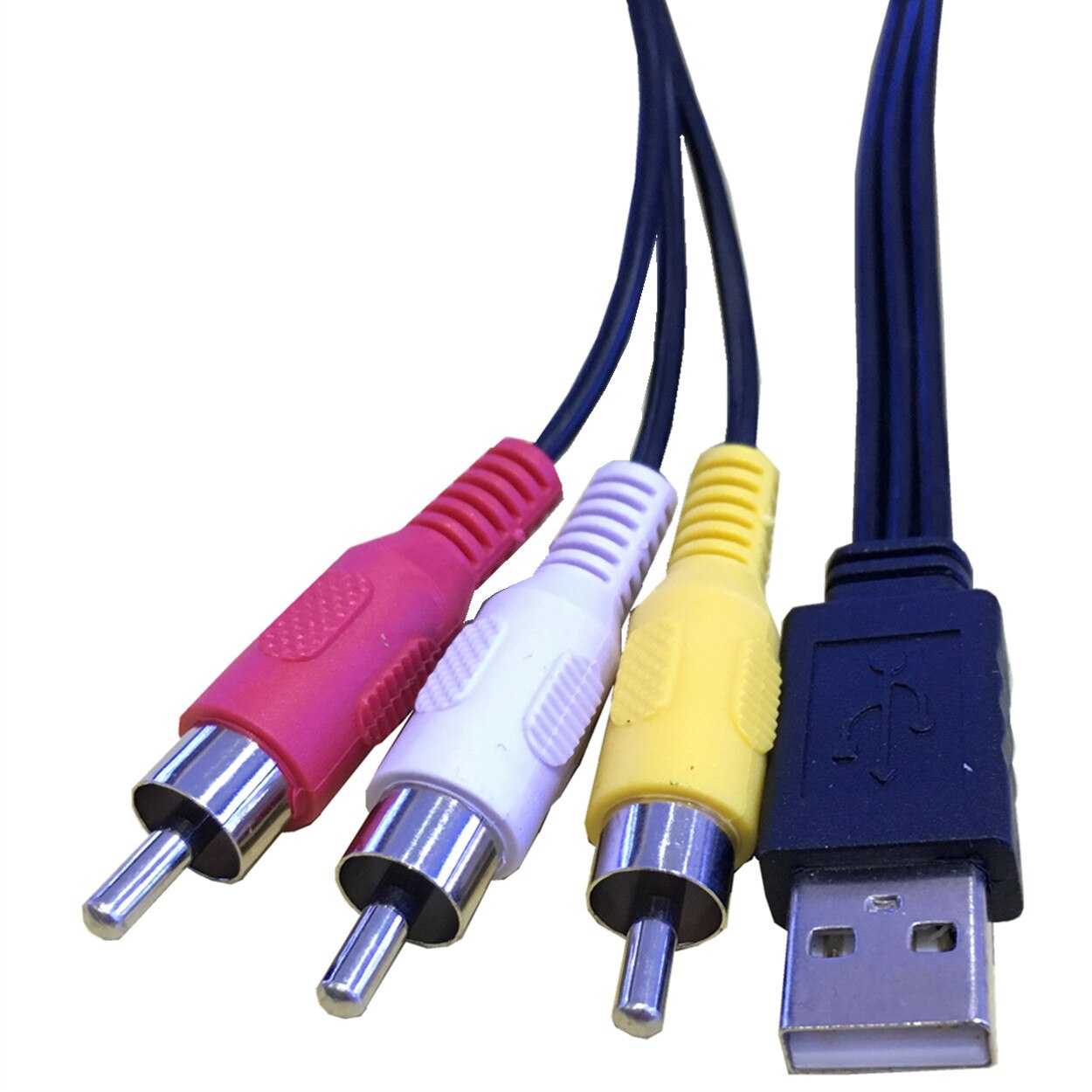 USB to three lotus AV cable USB to 3RCA audio and ... – Vicedeal