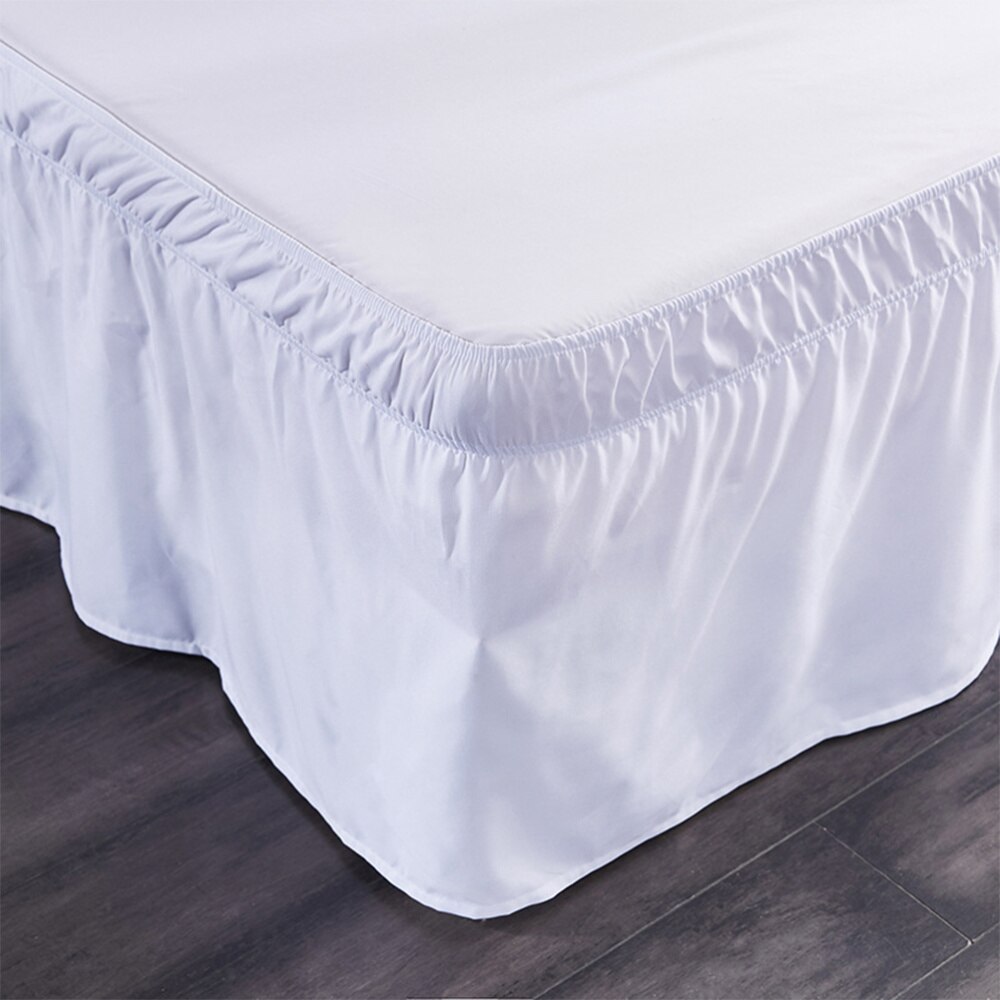 Elastic Dust Ruffle Bed Shirt Polyester Bed Beddin... – Grandado