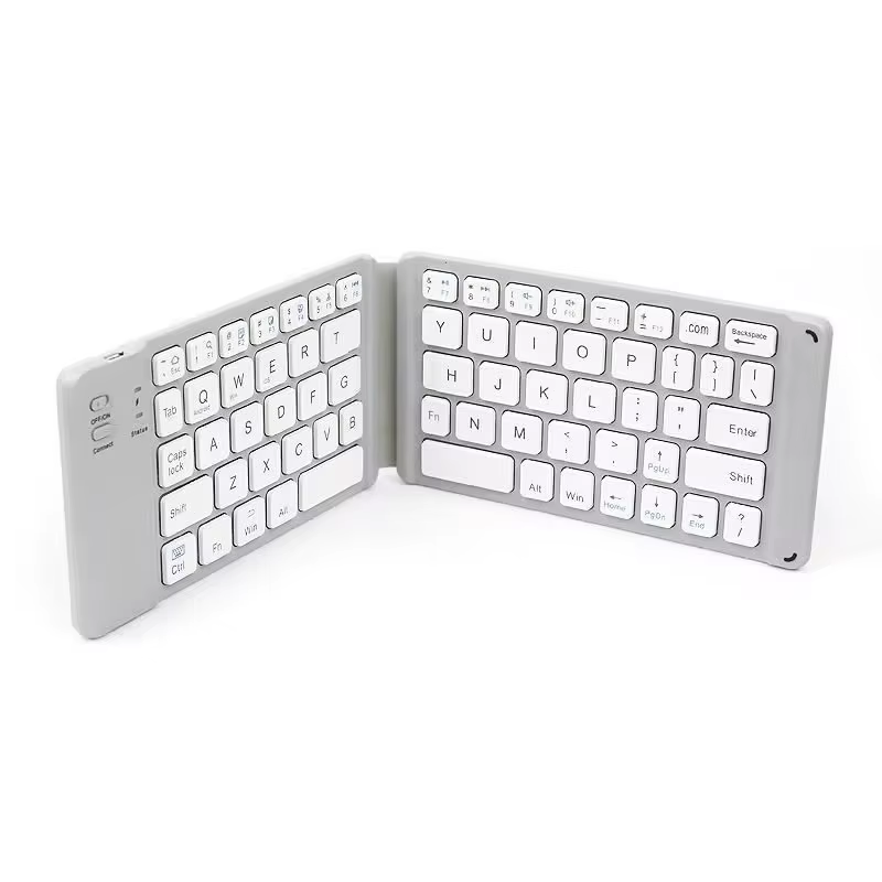 Folding Wireless Keyboard Bluetooth Rechargeable K... – Grandado