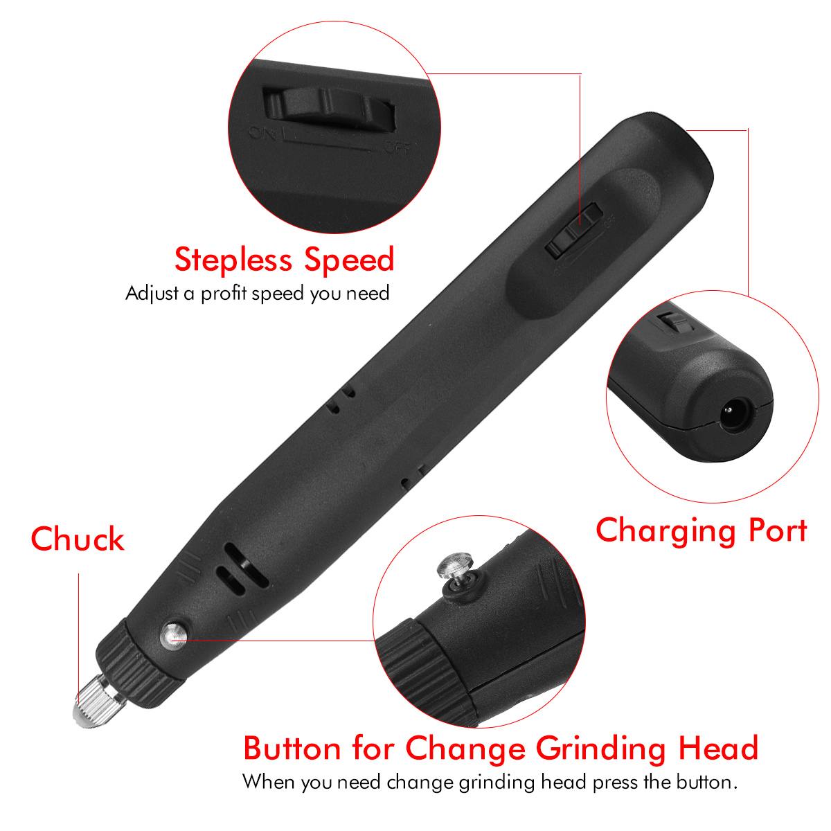 198/226/276Pcs Cordless Electric Grinder Drill Var... – Grandado