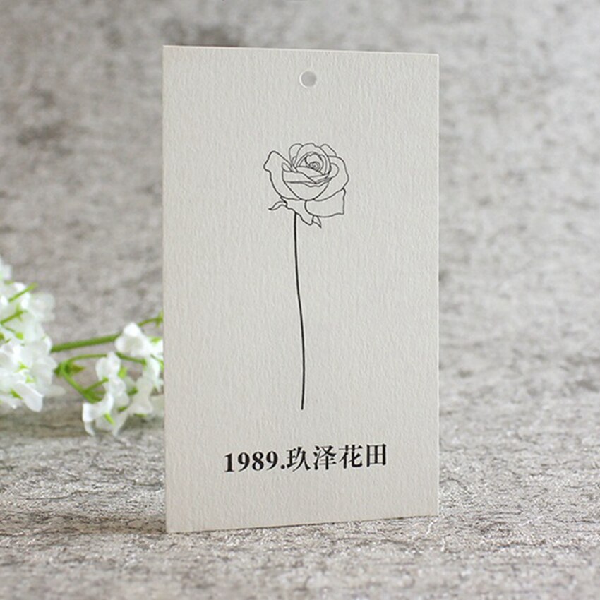 300gsm paper custom tags swing tag personalizedtag... – Grandado
