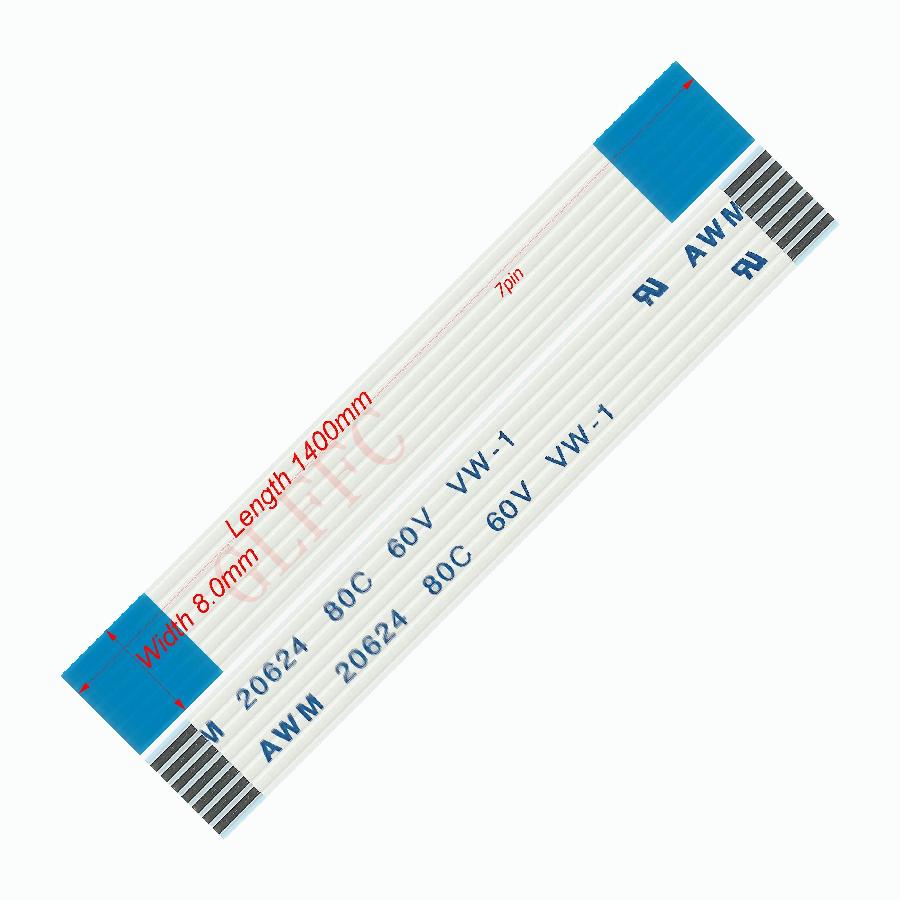 7pin 1.0pitch 60mm-1670mm A-type Flexible Flat Cab... – Vicedeal