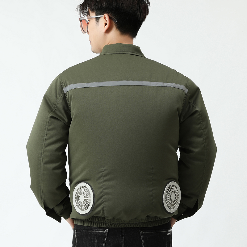 Cool Jacket Men's Refrigeration Fan Jacket Air Con... – Vicedeal