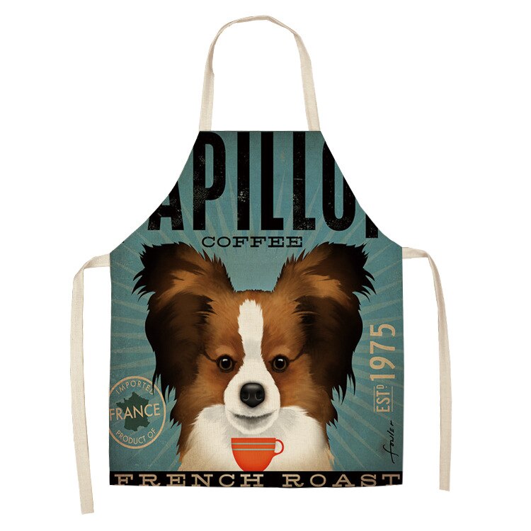 Cartoon dog apron apron for men baking accessories... – Vicedeal