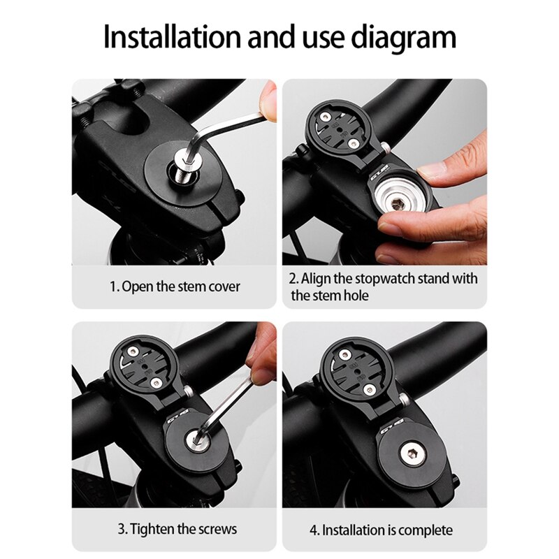 GUB Adjustable Bicycle Stem Computer Mount Extende... – Grandado