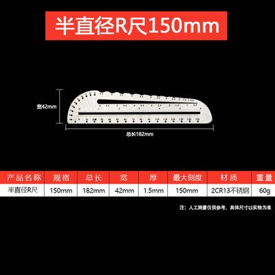 Multifunctional Clear Scale Angle Meter Stainless ... – Vicedeal