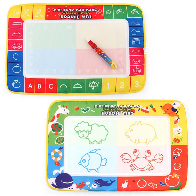 Water Drawing Mat Doodle Board Painting Rug Kids C... – Grandado
