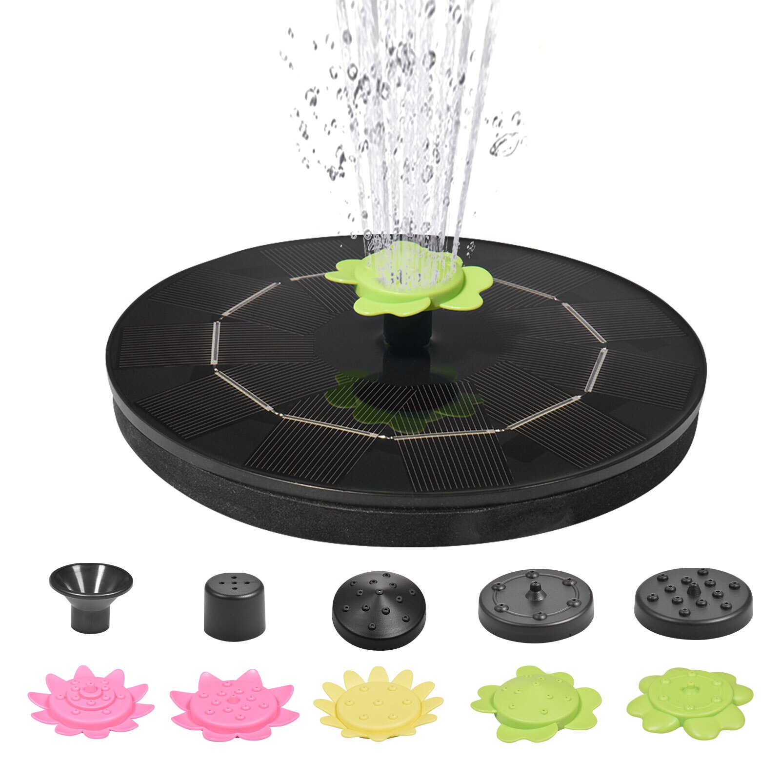 Zonne-energie Fontein Pomp Zwembad Mini Solar Font... – Vicedeal