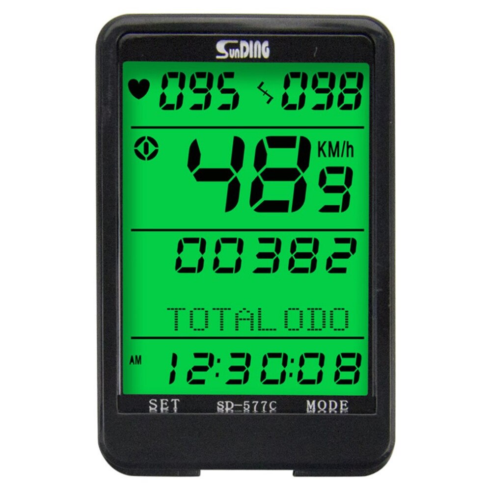 Sunding SD-577C Fahrrad Tacho Drahtlosen Herz Bewe... – Grandado