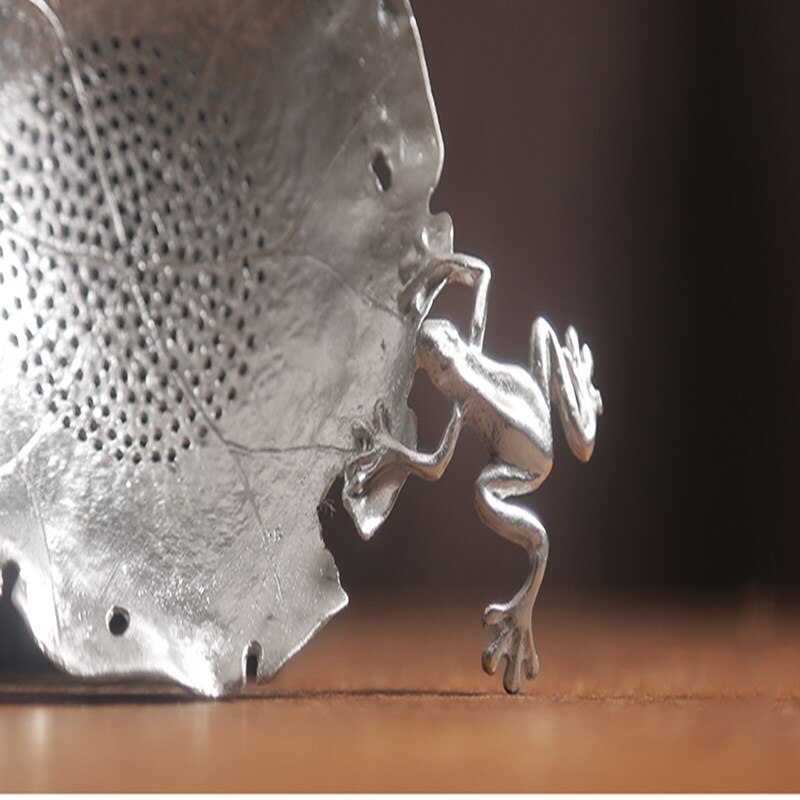 Tin Tea Strainers Filter Leaf Shaped Kung Fu Tea T... – Vicedeal