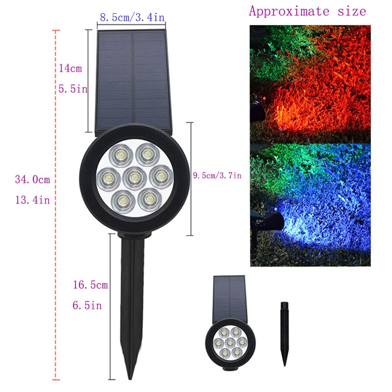 IP65 waterproof landscape solar 4/7 LED ground cou... – Grandado