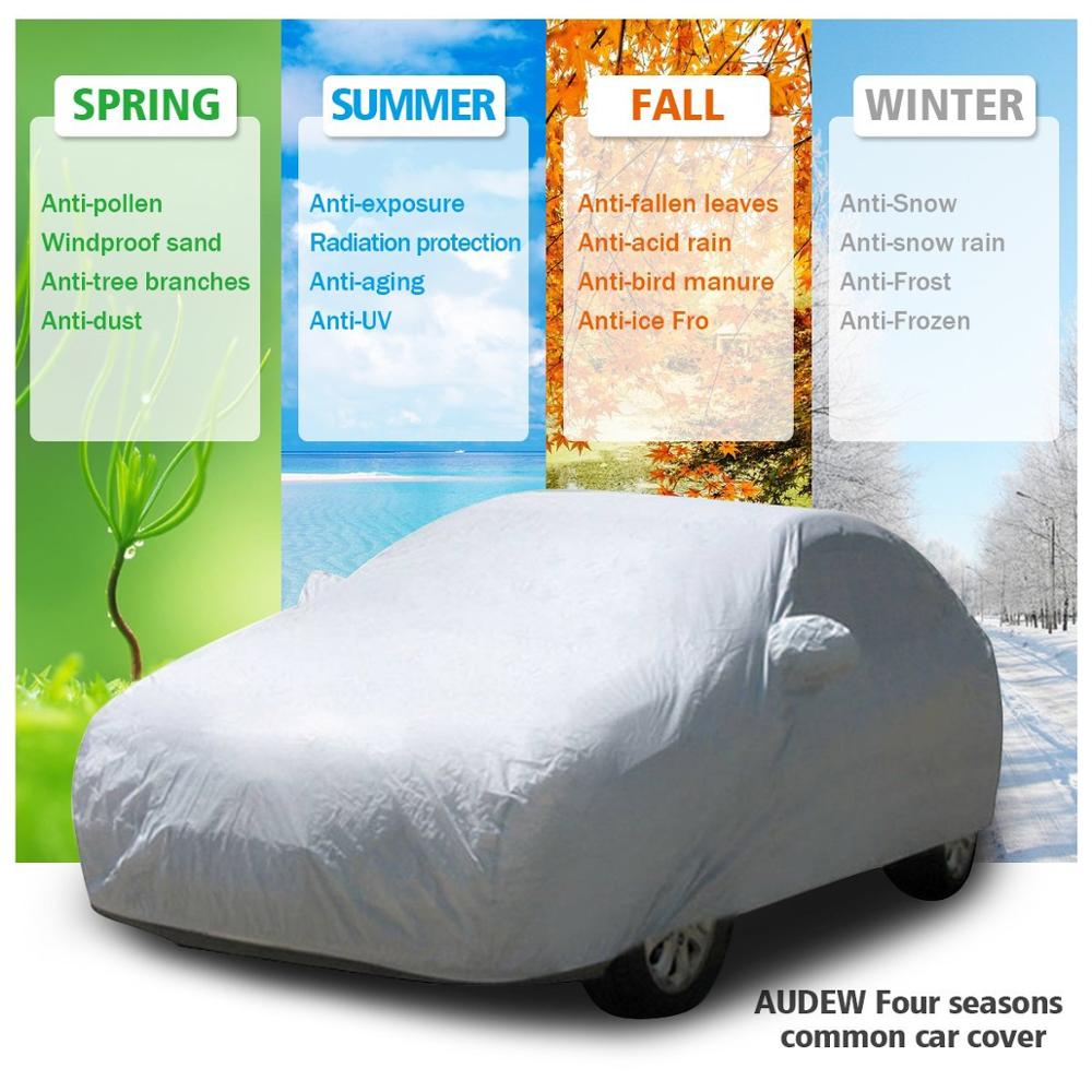 Universele Full Car Cover Regen Vorst Sneeuw Dust ... – Vicedeal