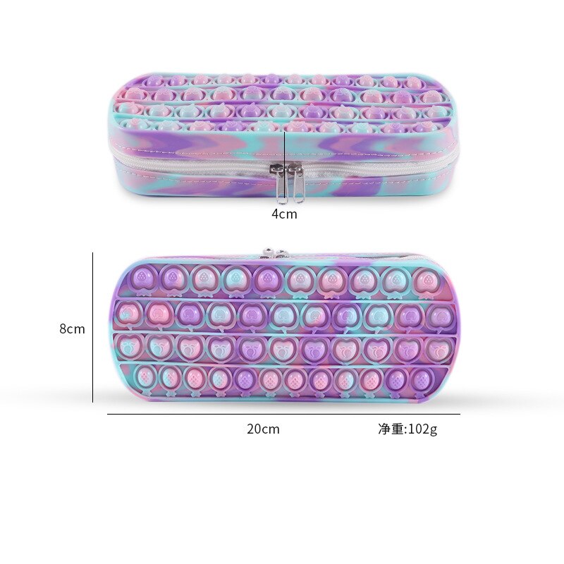 Push Bubble Fidget Toys Pencil Cases Cute Bear Sto... – Grandado