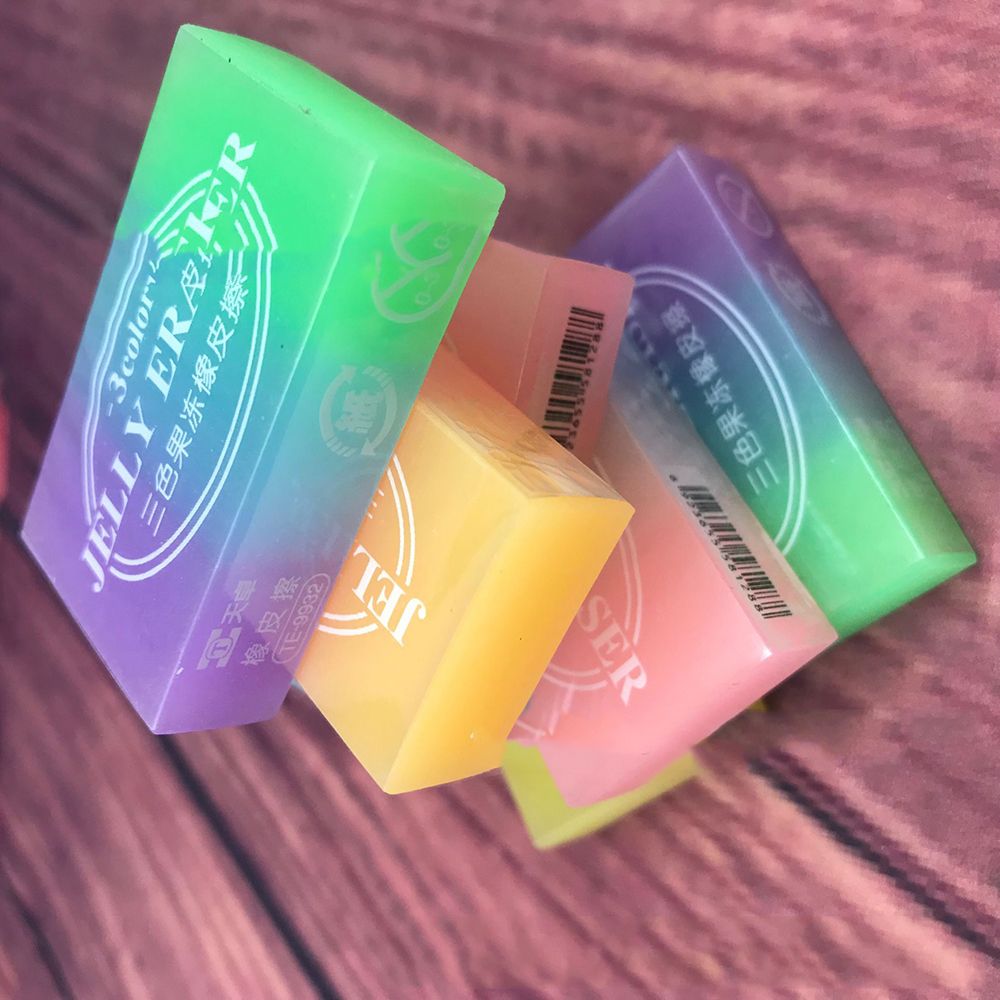 1PC Jelly Color Eraser Drawing Exam Eraser Correct... – Vicedeal