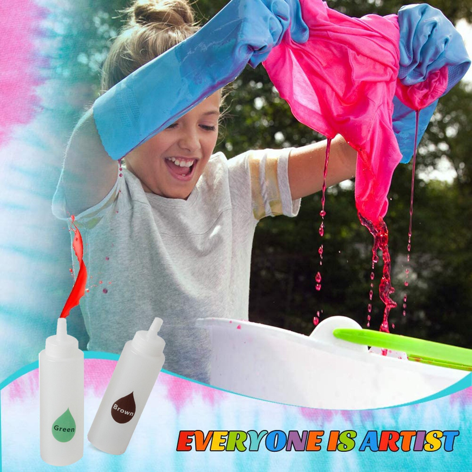 40# 26 Colors Tie Dye Kit Diy What Ever You Want F... – Vicedeal