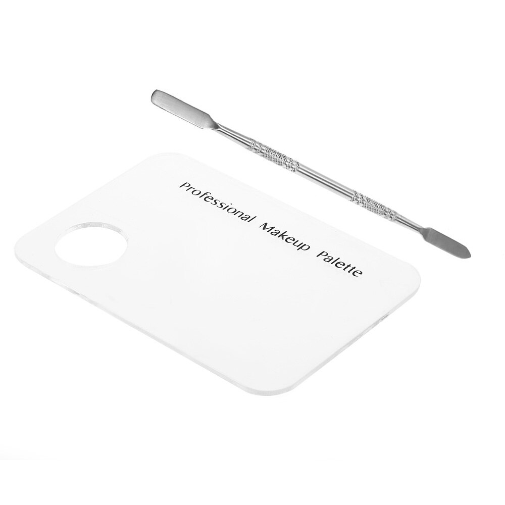 Palette Clear Acrylic Nail Art Palette Cosmetic Ma... – Grandado