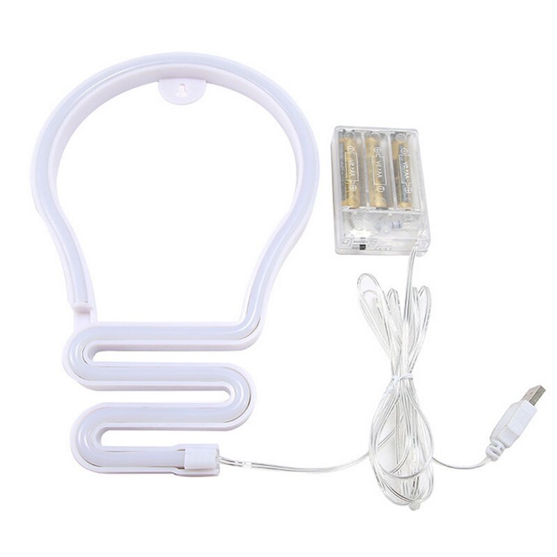 LED Bulb Neon Light Sign Home Wedding Party Decora... – Grandado