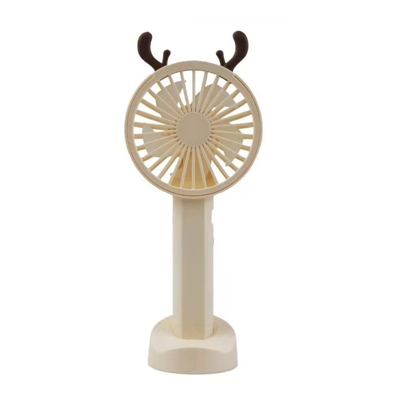 2-speed Usb Rechargeable Cartoon Desk Fan with Bas... – Vicedeal