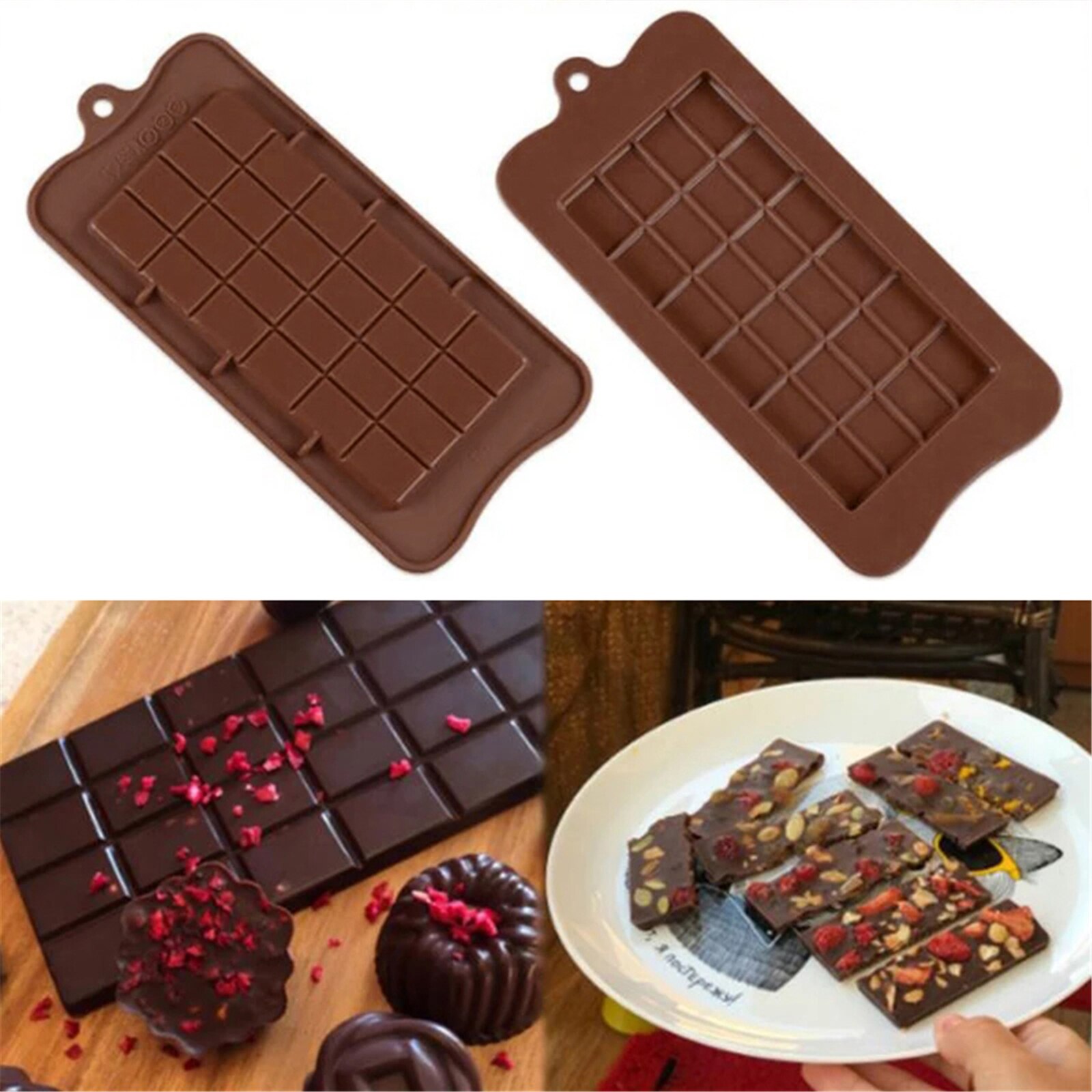 Chocolade Mallen Bakvormen Cake Mallen Vierkante M... – Grandado