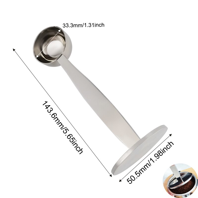 51mm/53mm/58mm Coffee Barista Espresso Flat Tamper... – Grandado