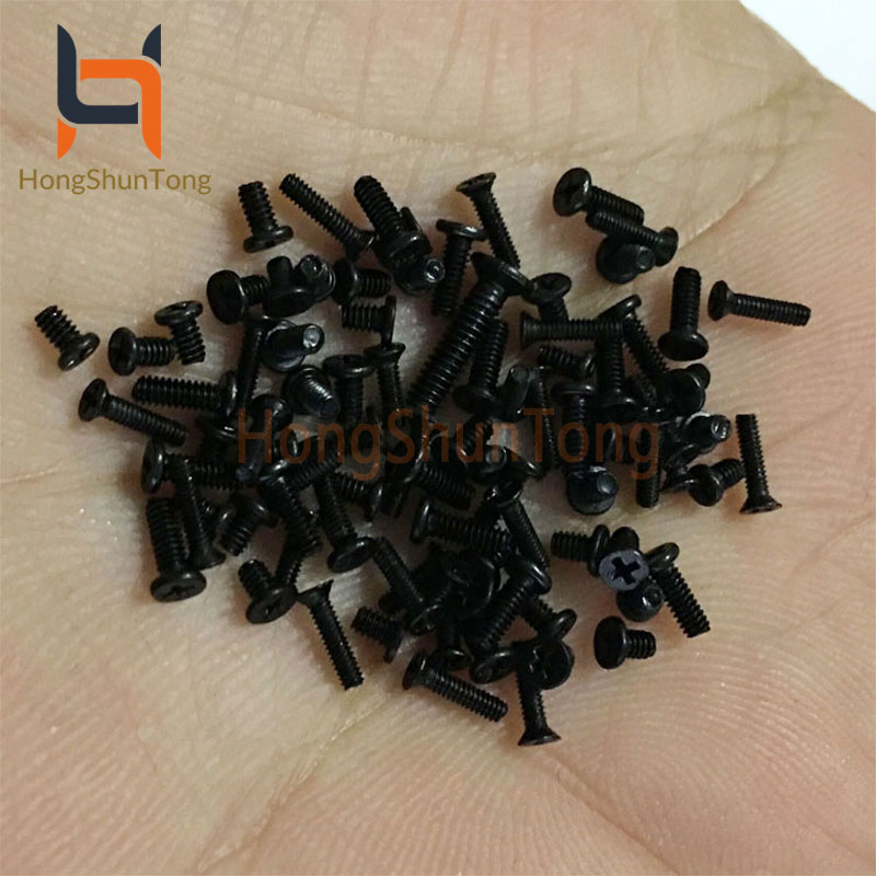 360pcs/set Carbon steel Small screws M1.2 M1.4 M2 ... – Grandado