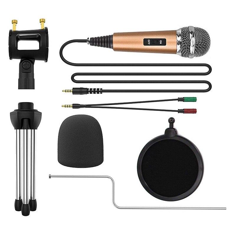 Condenser Microphone For Phone With Stand For Comp... – Vicedeal