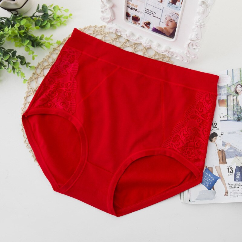 VU021 Plus Size 5XL Cotton Briefs Underwear Women ... – Grandado