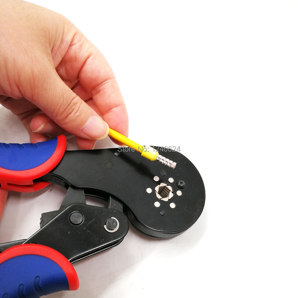 Terminal Crimping Pliers HC8 16-6 VE TE Tube Bootl... – Grandado