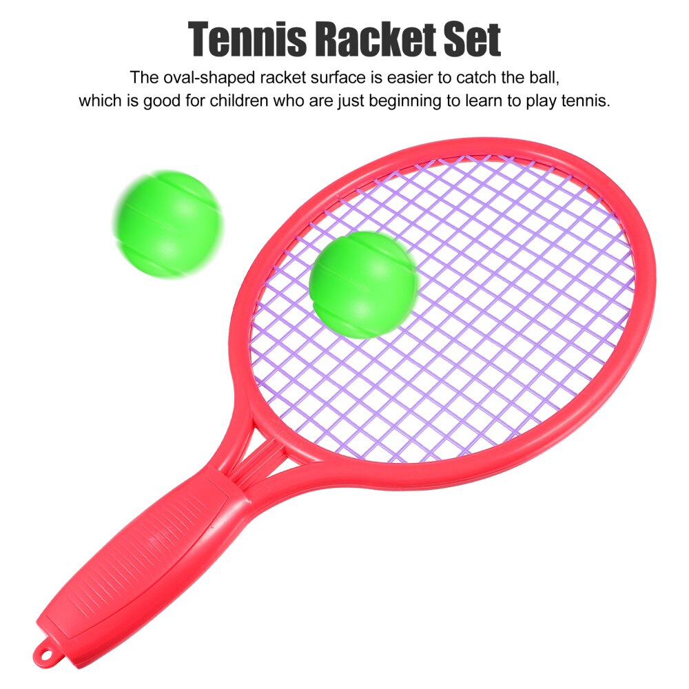 1 Set Kids Tennis Racket Set Met Kids Outdoor Spor... – Grandado