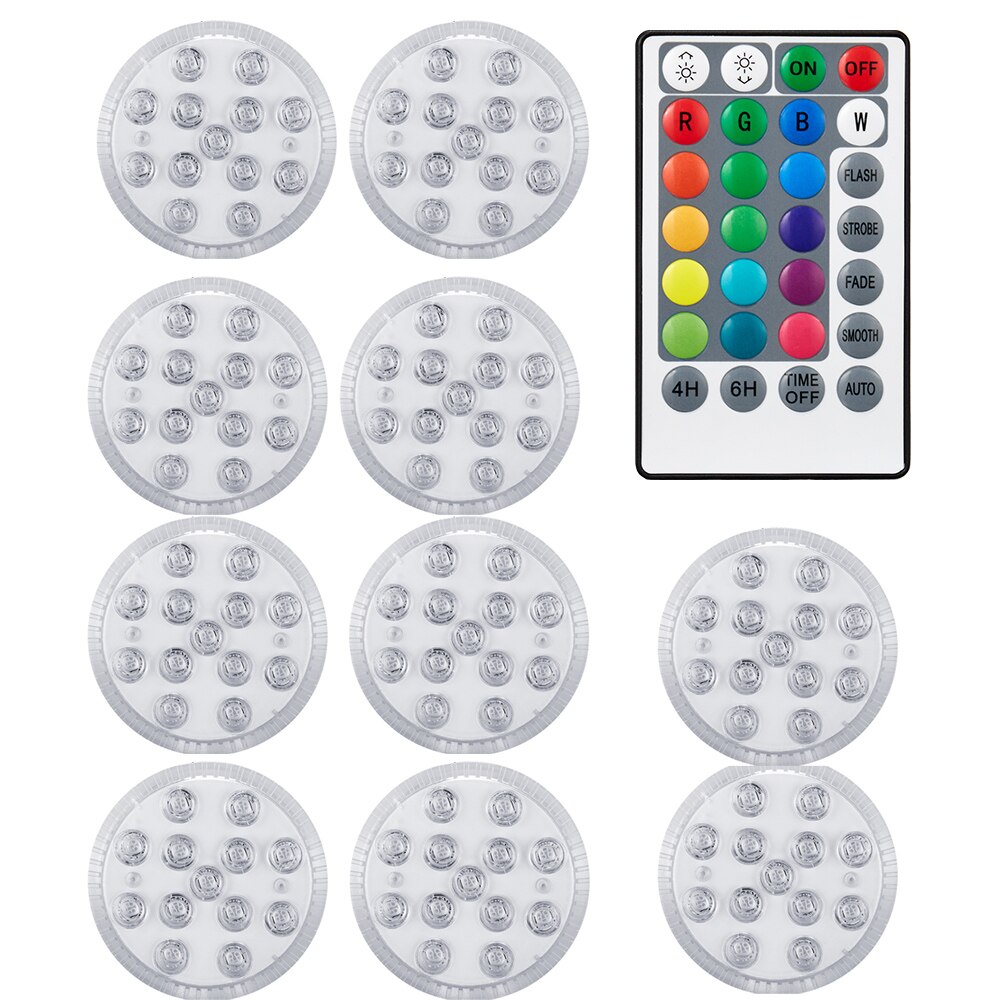 IR remote distance Magnetic Submersible 13 Led Lig... – Grandado