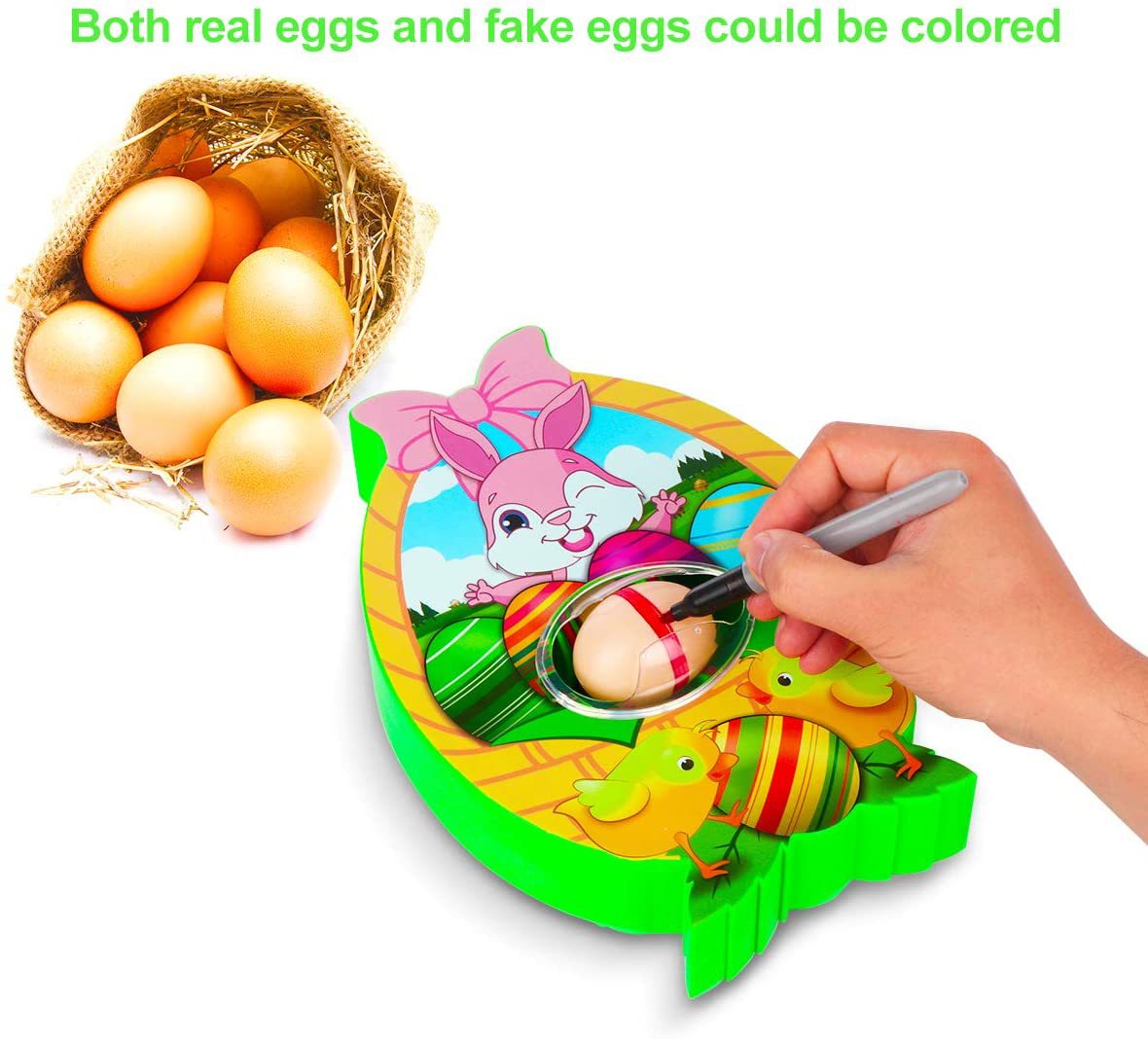 DIY Egg Decorating Set Easter Christmas Painted Eg... – Grandado