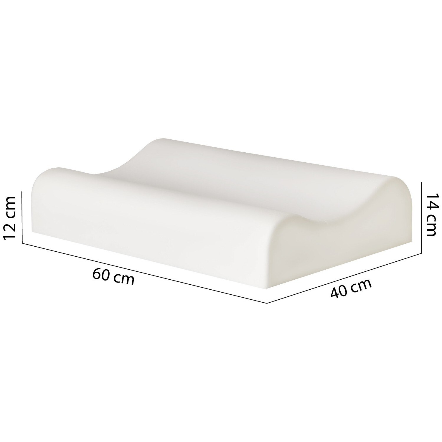 Visco Memory Foam Pillow Neck Pain Orthopedic Prot... – Grandado