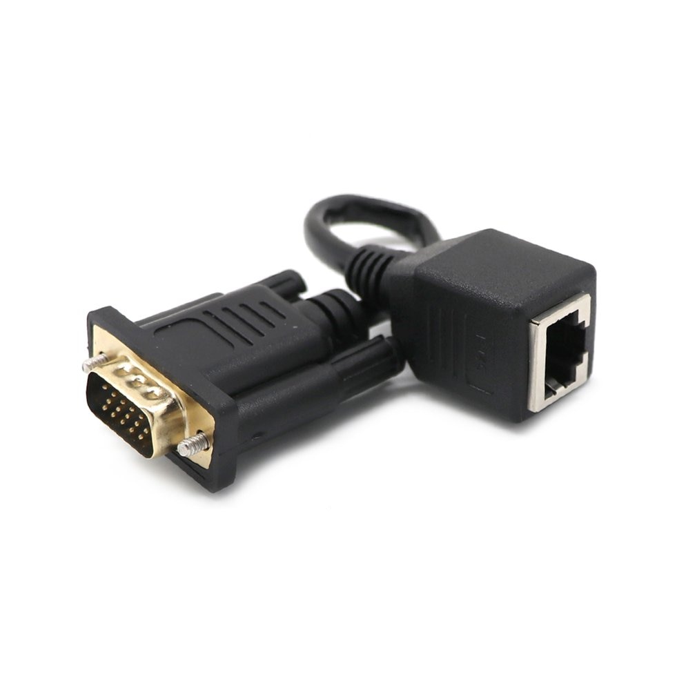 15Cm Vga Naar RJ45 Adapter Vga Extender Lan Cat5 C... – Grandado