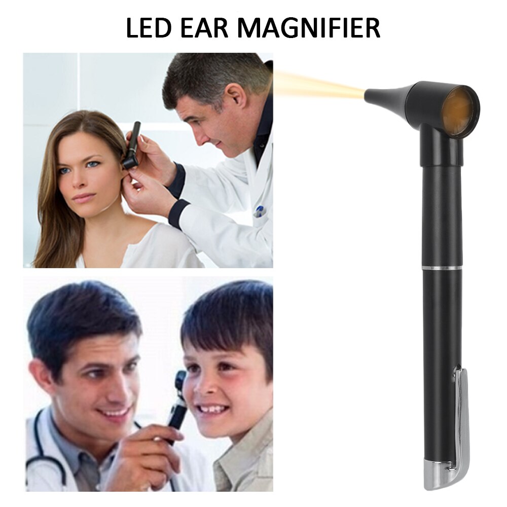 Portable Ear Magnifier Enlarge Tool LED Black Diag... – Grandado