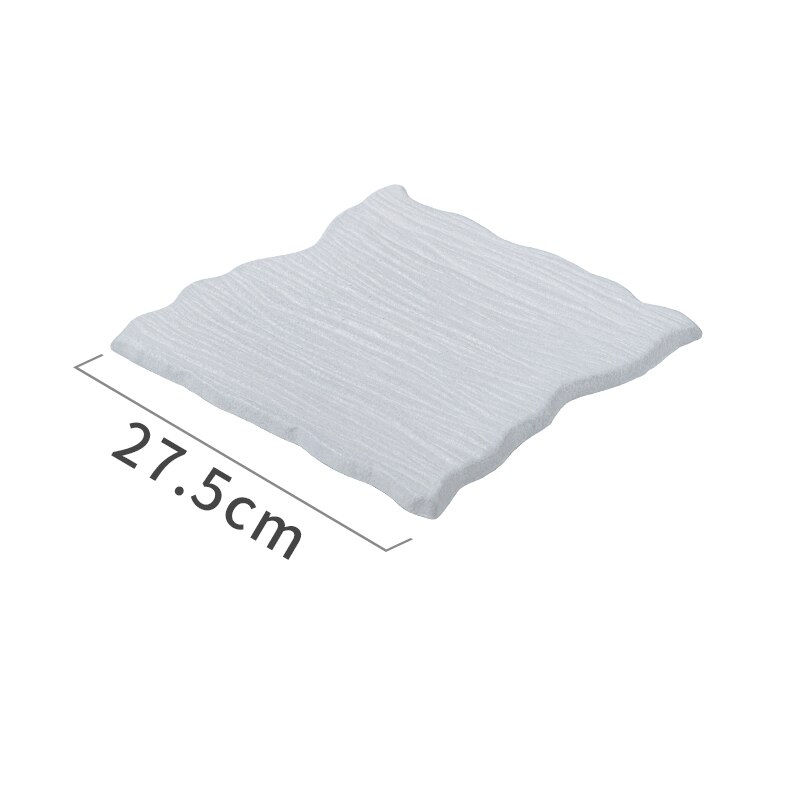 Irregular Shape Ceramic Dinner Plate Cooking Dishe... – Grandado