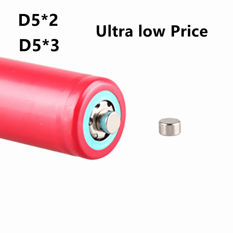 D5*2 D5*3 magnet for 18650 flat-head battery – Grandado