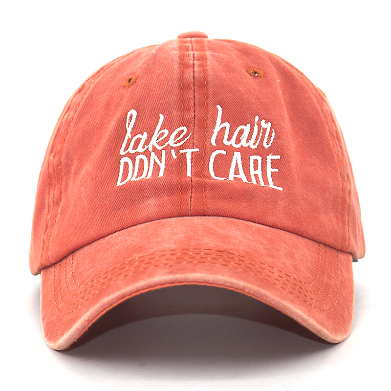 100% cotton washed orange lake hair don't care... – Vicedeal