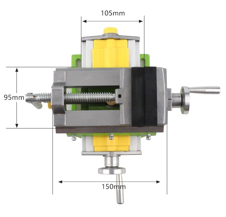 Precision 3 Inch Cross Vise Compound Table Worktab... – Grandado