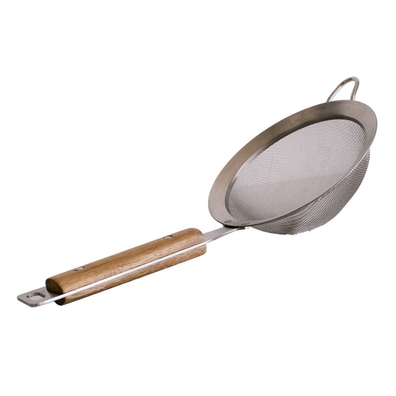 2022 Rvs Fijne Zeef Vet Skimmer Lepel Met Houten H... – Grandado