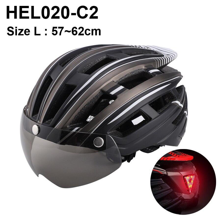 Electric Scooter Helmet With LED Rear Light Adult ... – Vicedeal