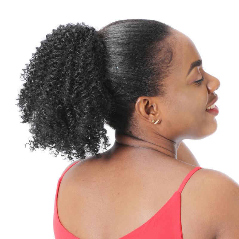 Drawstring Puff Ponytail Afro Kinky Curly Hair Ext... – Vicedeal