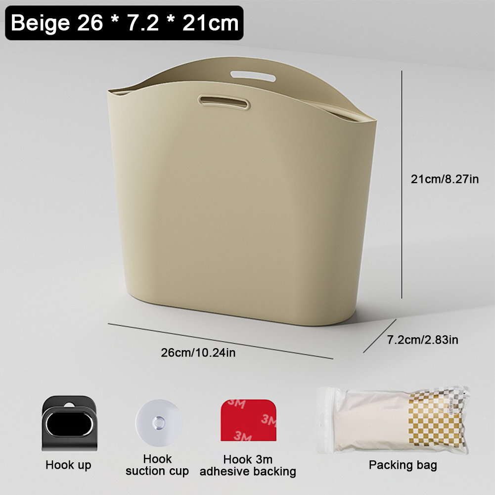 Silicone Car Trash Can Hanging Waste Bin for Vehic... – Grandado