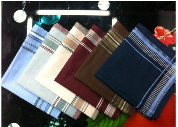 5 stk/parti 40*40cm tynne 100% bomull lys farge h... – Grandado