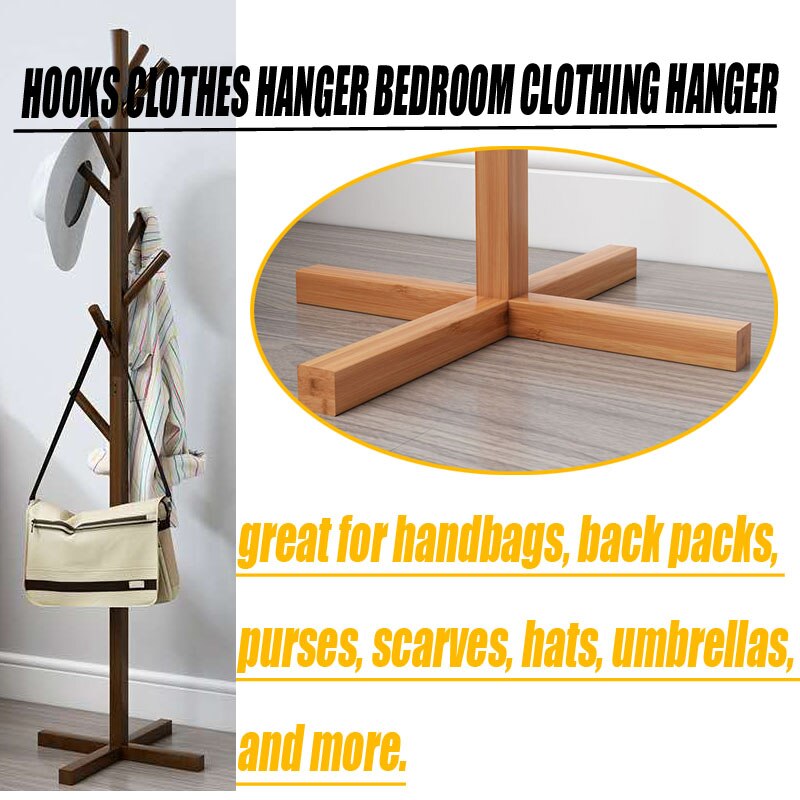 Tree Style Coat Rack Coat Hat Jacket Stand Tree Ho... – Vicedeal