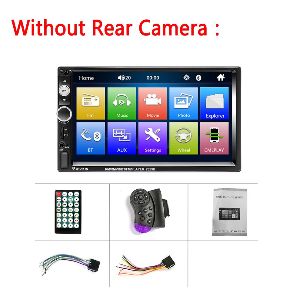 LeeKooLuu 2din Car Radio MP5 Touch Screen 7" HD Ca... – Vicedeal