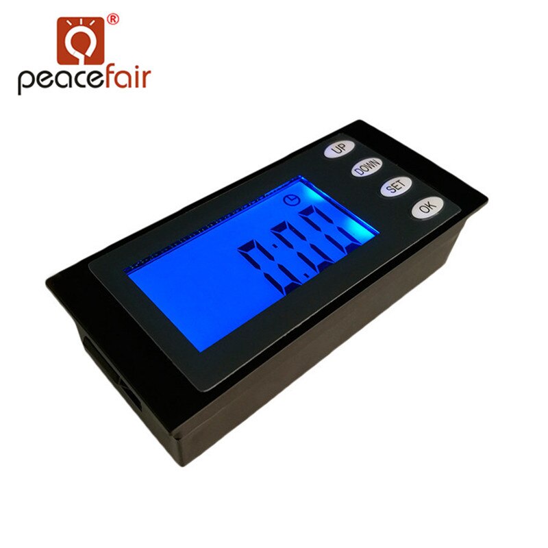 PEACEFAIR Single Phase Digital LCD Watt Meter AC 2... – Grandado