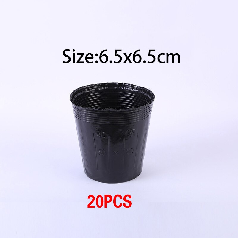 20pcs Disposable Plastic Nursery Pot Garden Suppli... – Vicedeal